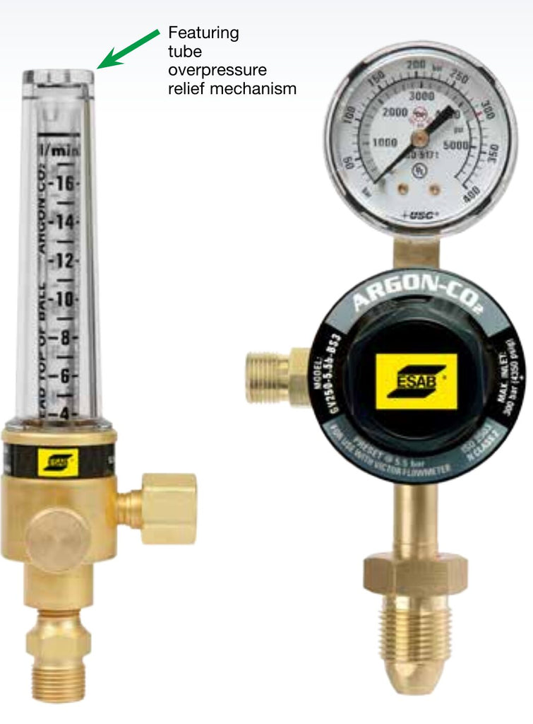 ESAB FM16 Flowmeter 40LPM | chavda.com