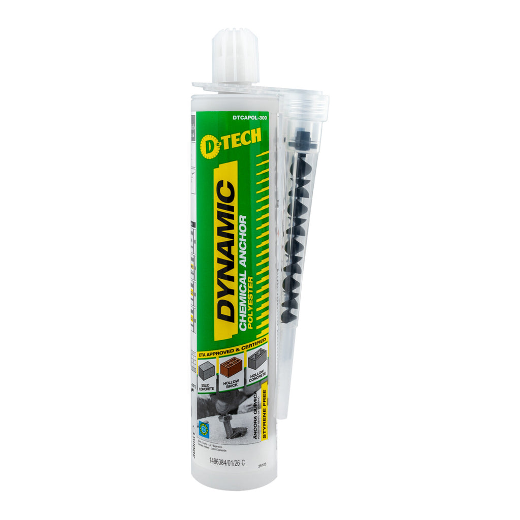 CHEMICAL ANCHOR POLYESTER 300ML STYRENE FREE DYNAMIC 700406 – chavda.com