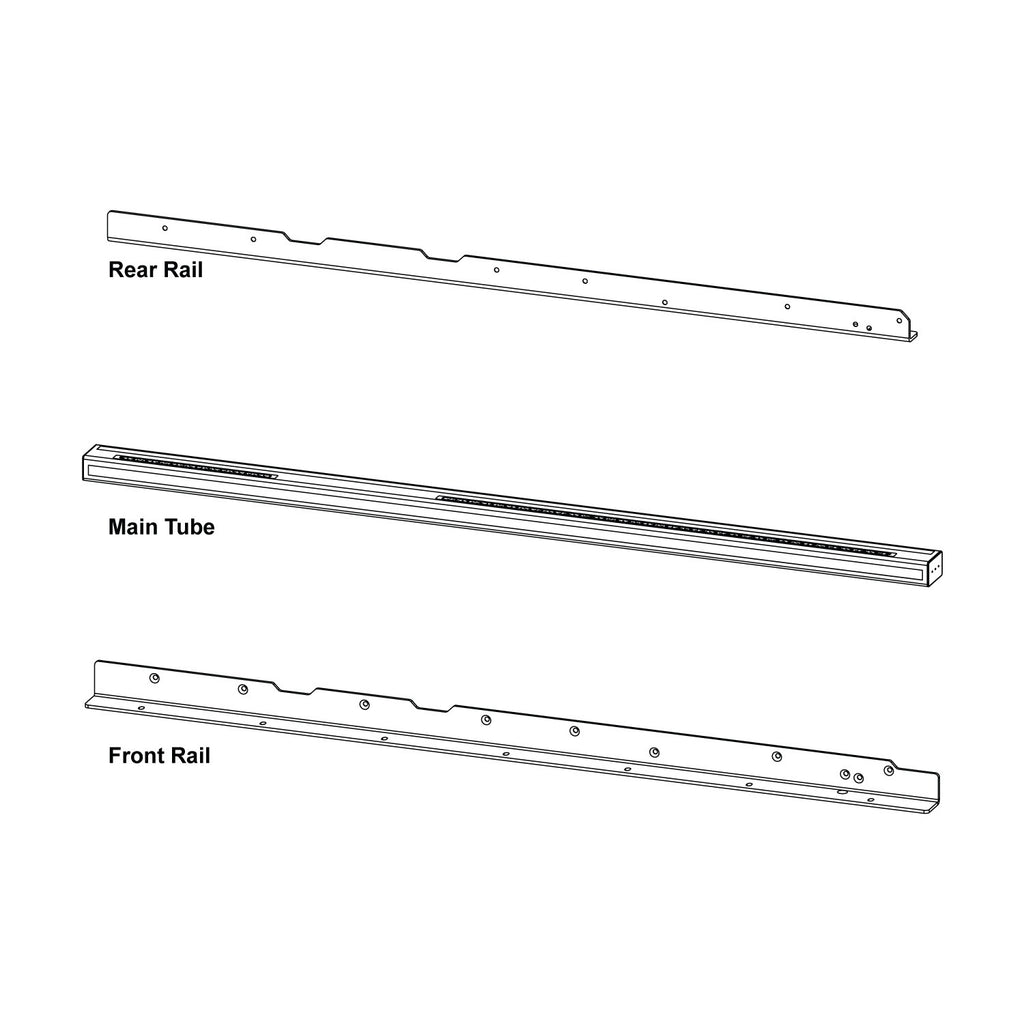 Industrial Series 36" Ext Rail Assembly SAW TGI2-R36A – chavda.com