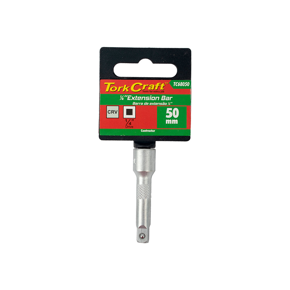 Tork Craft 1/4" Extension Bar 50mm | chavda.com