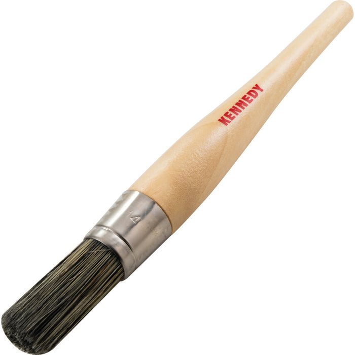 KENNEDY Sash Brush Wood Handle | chavda.com
